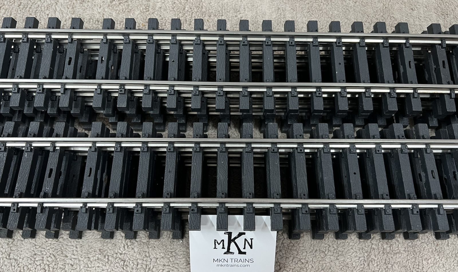 Aristo Craft Stainless steel 3 Foot G Scale Track 8 36” Sections EX/LN ...