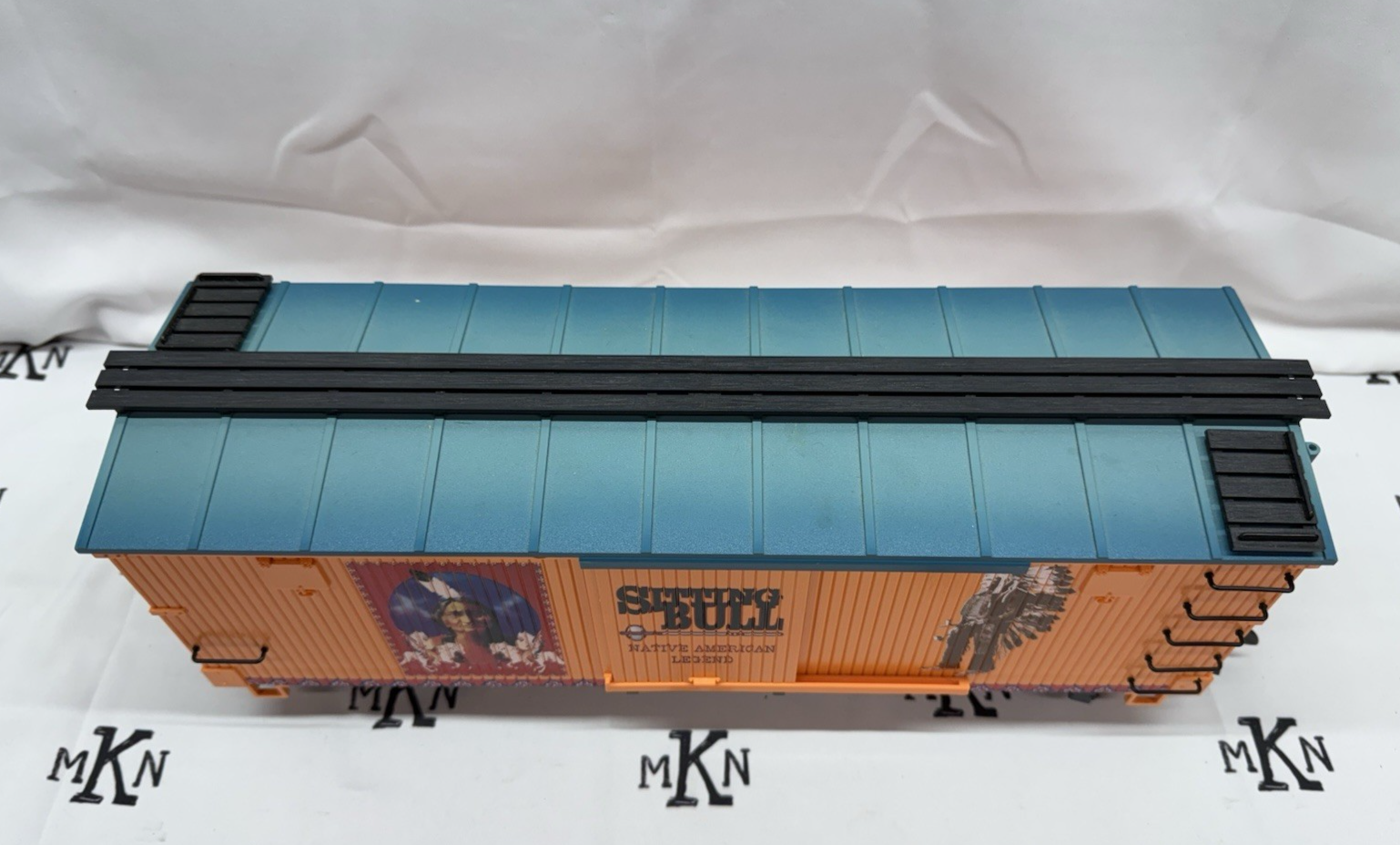 LGB 44673 Sitting Bull Native American Legend Reefer Car G Scale New/S ...