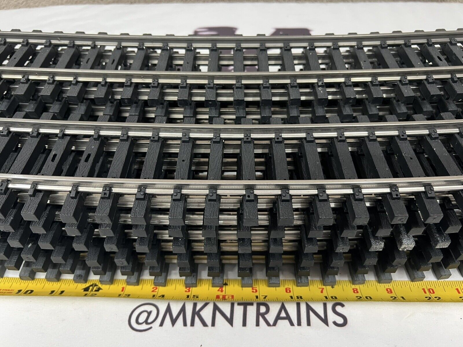 Aristo-Craft ART-20125 Stainless Steel Track 12 Pc Curved 20’ diameter ...