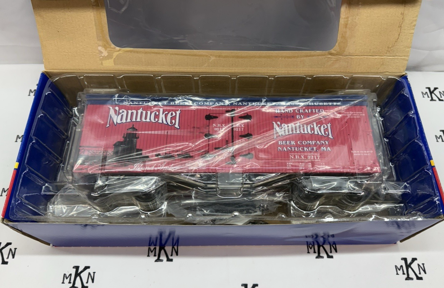 USA Trains G Scale R-16469 Nantucket Beer Reefer Brand New – MKN Trains