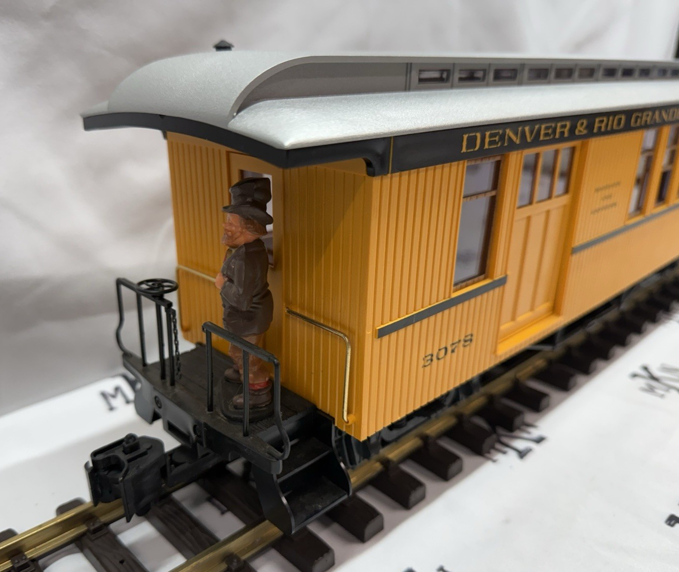 LGB 30810 Denver & Rio Grande Western Combine Passenger car #3078 G Sc ...