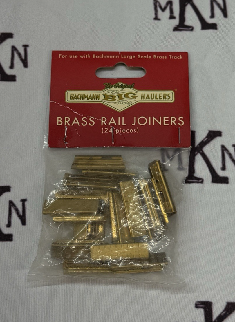 Bachmann Trains 94657 G Scale Brass Track Brass Rail Joiners Connector ...