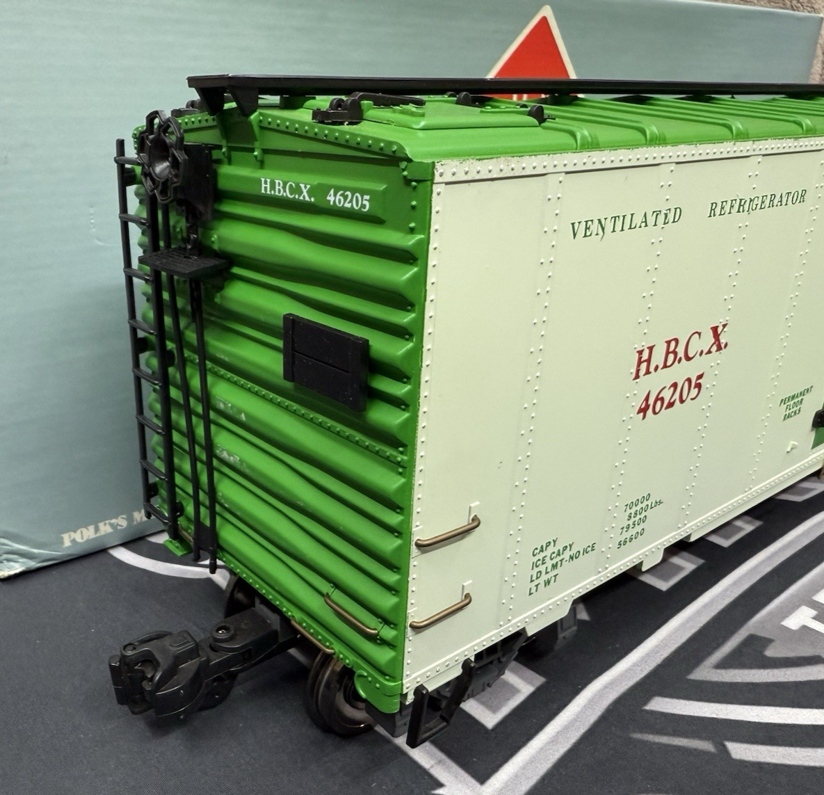 Aristo Craft ART 46205 Heineken Beer Reefer METAL WHEELS LN/BOX G Scal ...